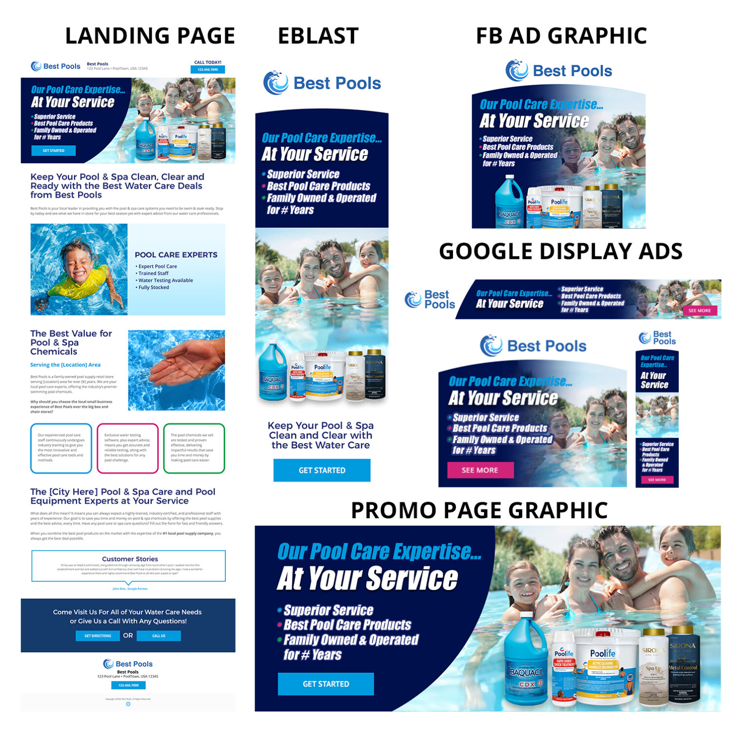 Advertising - Clean Pools & Spas